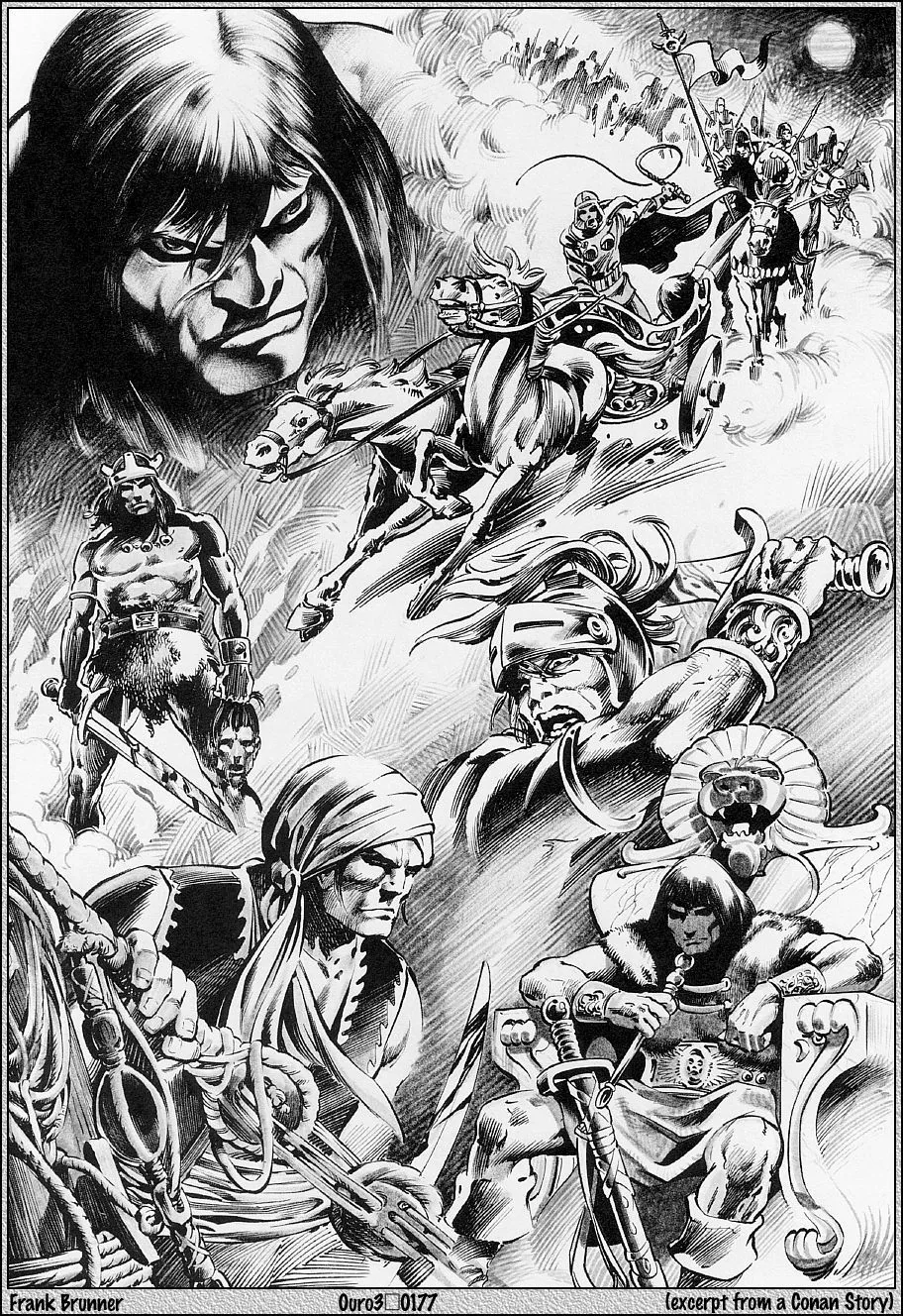 Frank Brunner — художник в жанре Фэнтези | Галерея фэнтези рисунков в ...